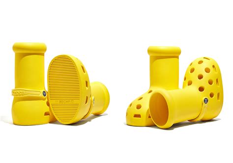 Mschf X Crocs Big Red Boot Yellow Release Date