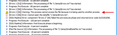Ssis Sql Server Integration Services Redirecting Failing Records To Flat File Destination