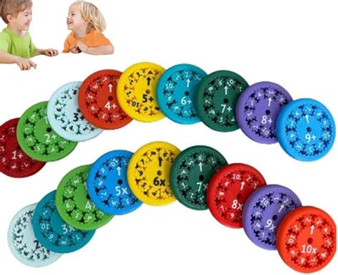 Math Fidget Spinners Math Facts Fidget Spinners Math Fact Fidget