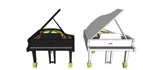 악기 그랜드 피아노grand Piano Yamaha 픽셀플러스