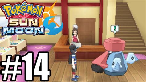 Pokemon Sun And Moon Gameplay Walkthrough Part 14 3ds Youtube
