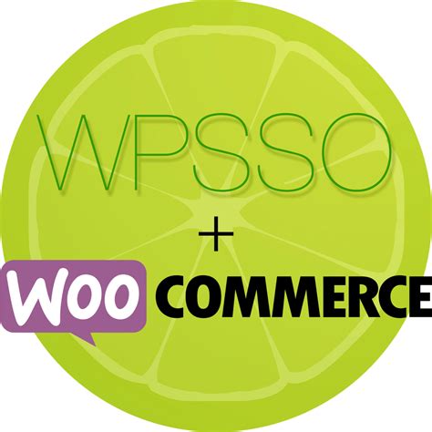 WPSSO And WooCommerce Round Logo WPSSO