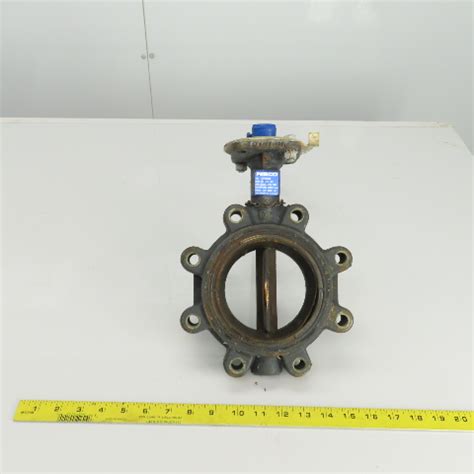 Nibco LD Ductile Iron Butterfly Valve SS Stem PSI F EPDM Seat Bullseye