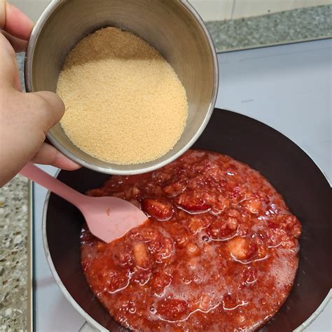 딸기쨈 만들기