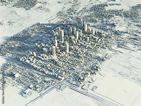 Technical Aerial Visual 3d Lidar Gis Aerial Map Satellite Scan Model
