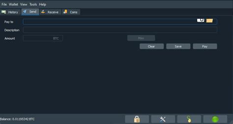 Problem Send Bitcoin R Electrum