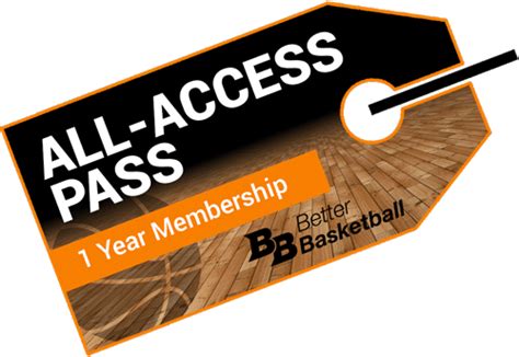 All Access Pass Png Better Basketball