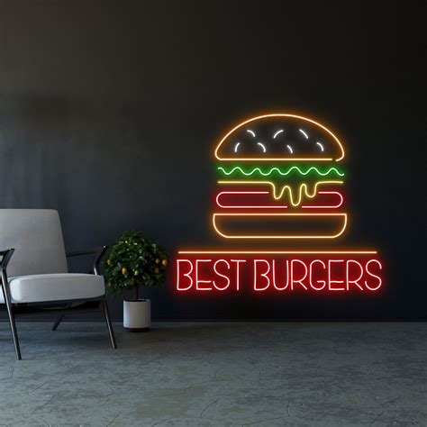 Best Burger Neon Artofit