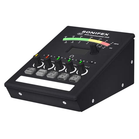 Sonifex Avn Cu1 Dante Commentary Unit For 1 Commentator Rcb Logic Ltd