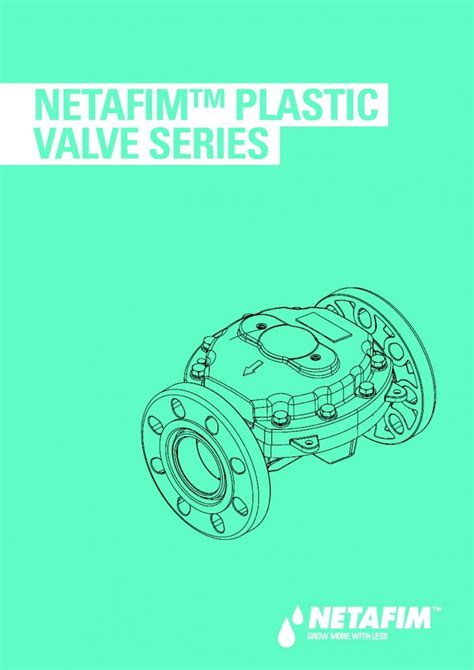 Pdf Netafim Plastic Valve Series Drip Irrigation Netafim Plastic Valves Pdf Low Flows