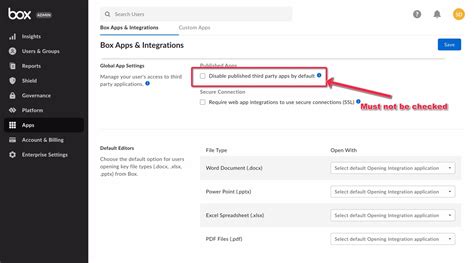 How To Enable Cloudhq Third Party Application In Box Enterprise Box Business Cloudhq Support