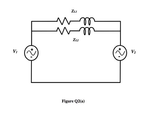 Solved Q2 A Two Single Phase Voltage Sources V And V2