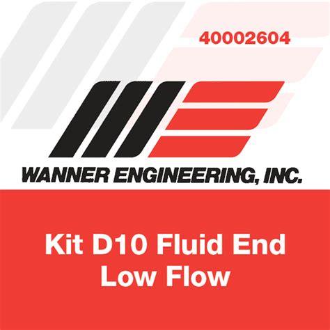 Fluid End Kit Wanner D10k51nhfec Sonnys