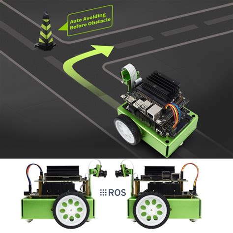 Waveshare Jetbot Gb Ai Robot Developer Kit For Jetson Nano Gb Eu Plug