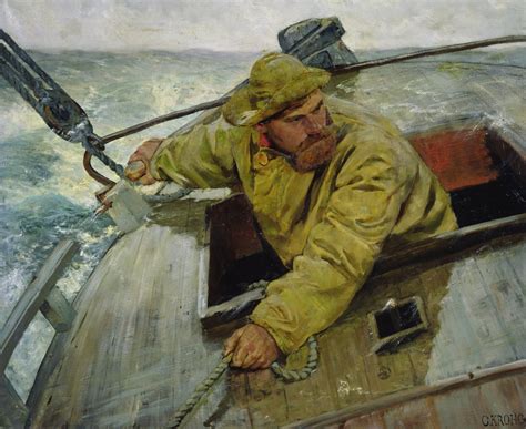 Hard Alee By Christian Krohg Buy Fine Art Print