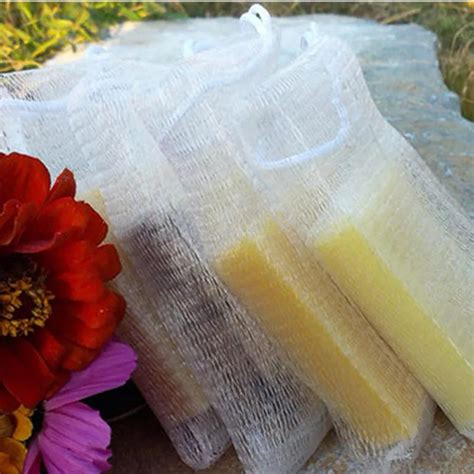 Soap Blister Mesh Double Layer Soap Foaming Net Easy Mesh Bag Bubble