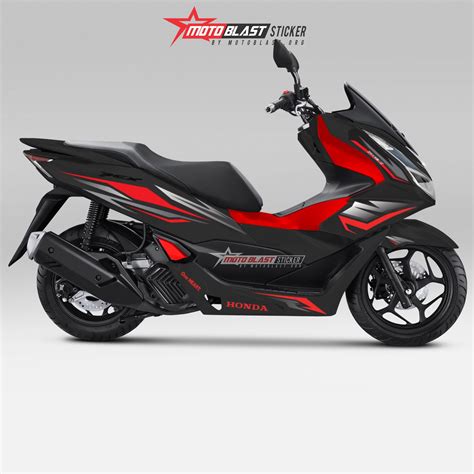 Modifikasi Striping Honda Pcx 160 Antivenom Motoblast