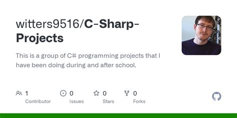 Github Witters C Sharp Projects This Is A Group Of C