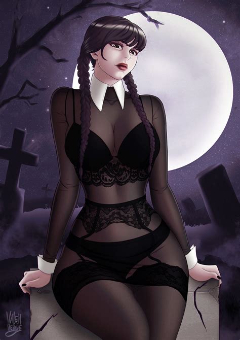 Wednesday Addams By Valenvenge On Deviantart