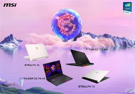 MSI CES 2023서 혁신상 노트북 부문 4관왕 등극