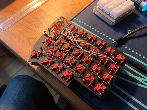 First Ergo Build Handwired R Ergomechkeyboards