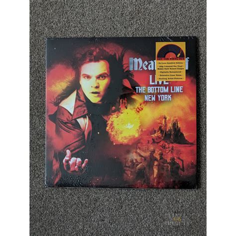 Meatloaf Live The Bottom Line New York Vinyl Lp Vinyl Addicts