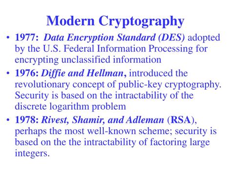 ppt modern cryptography powerpoint presentation free download id