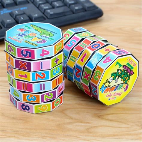 Jual Puzle Kubus Ajaib Untuk Belajar Matematika Cube Toy Puzzle Game