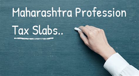 Latest Professional Tax Rates In Maharashtra Pt Rate Schedule