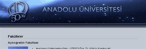 Anadolu University Anapod Lecture Portal Download Scientific Diagram