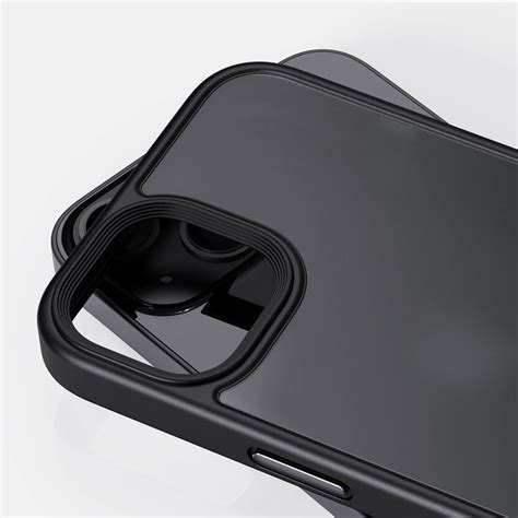 IYUPP IPhone 15 Pro Hoesje Bumper Zwart X Mat Zwart IYUPP