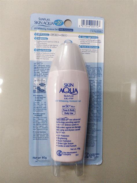 Sunplay Skin Aqua Uv Whitening Moisture Gel Uv Protection