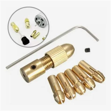 Dc Motor Chuck Mini Brass Drill Collet Set 05 30mm Fit For Micro Twist Drill Np