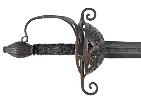 An English Military Sword Rapier 17th Century Garth Vincent