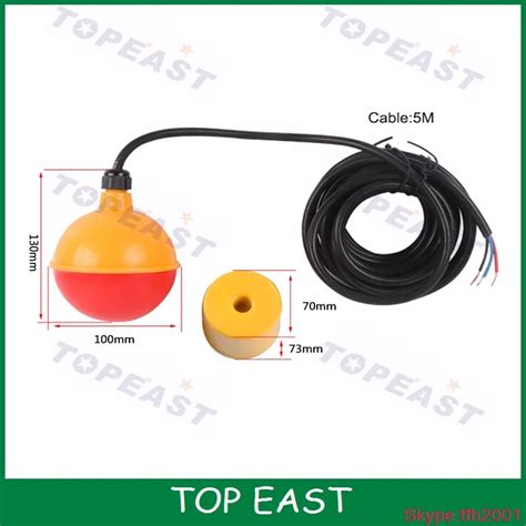 Plastic Cable Float Level Controller Ball Float Liquid Level Controller
