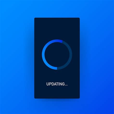 Premium Vector System Software Update Data Update Or Synchronize