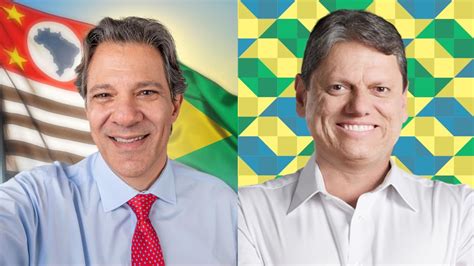 Datafolha Haddad 41 E Tarcísio 31 No 2º Turno Em Sp