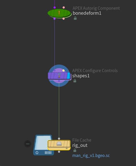 Basic Auto Rigging In Apex With Houdini 20