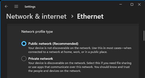Difference Between Public Private Network In Windows Techbout