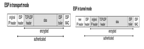 Differentiate Between The Transport Mode And Tunnel Mode Of IP Sec And