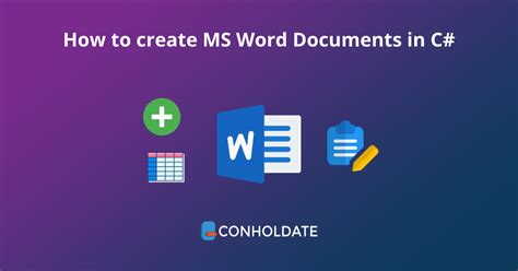 How To Create Ms Word Documents In C Create Docx In C