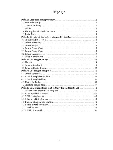 Hướng Dẫn Sử Dụng Unity Cho Vr Pdf