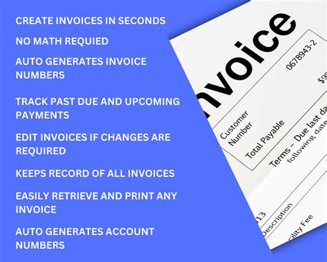Invoice Template Invoice Management System Invoice Creator