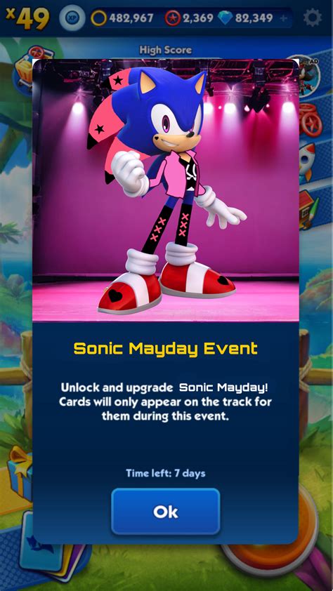 Sonic Mayday In Sonic Dash Fan Made By Noe0123 On Deviantart