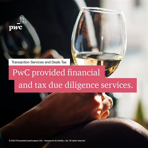 Pwc Congratulates Corticeira Amorim On The Acquisition Of Group Vmd Leader In The Enological