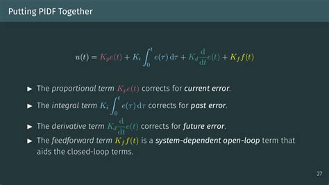 Understanding Pid Control A Presentation Programming Chief Delphi