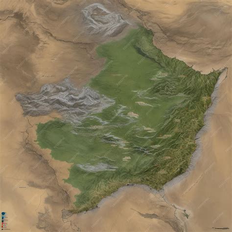 Premium Ai Image North Khorasan Province Of Iran Low Resolution