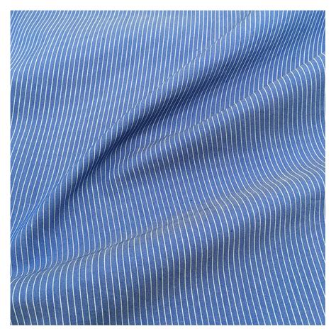 High Quality Men Shirt Fabric 70 Cotton 27 Nylon 3 Spandex 25mm Stripe