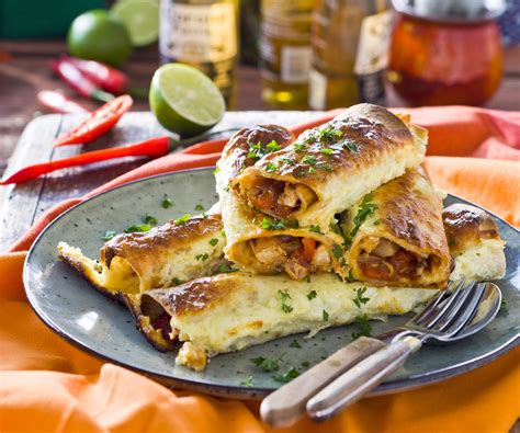 Ostgratinerade Enchiladas Med Kyckling Allas Recept