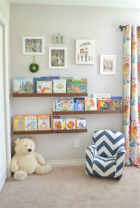 Diy Book Ledges From A 2×4 The Created Home
